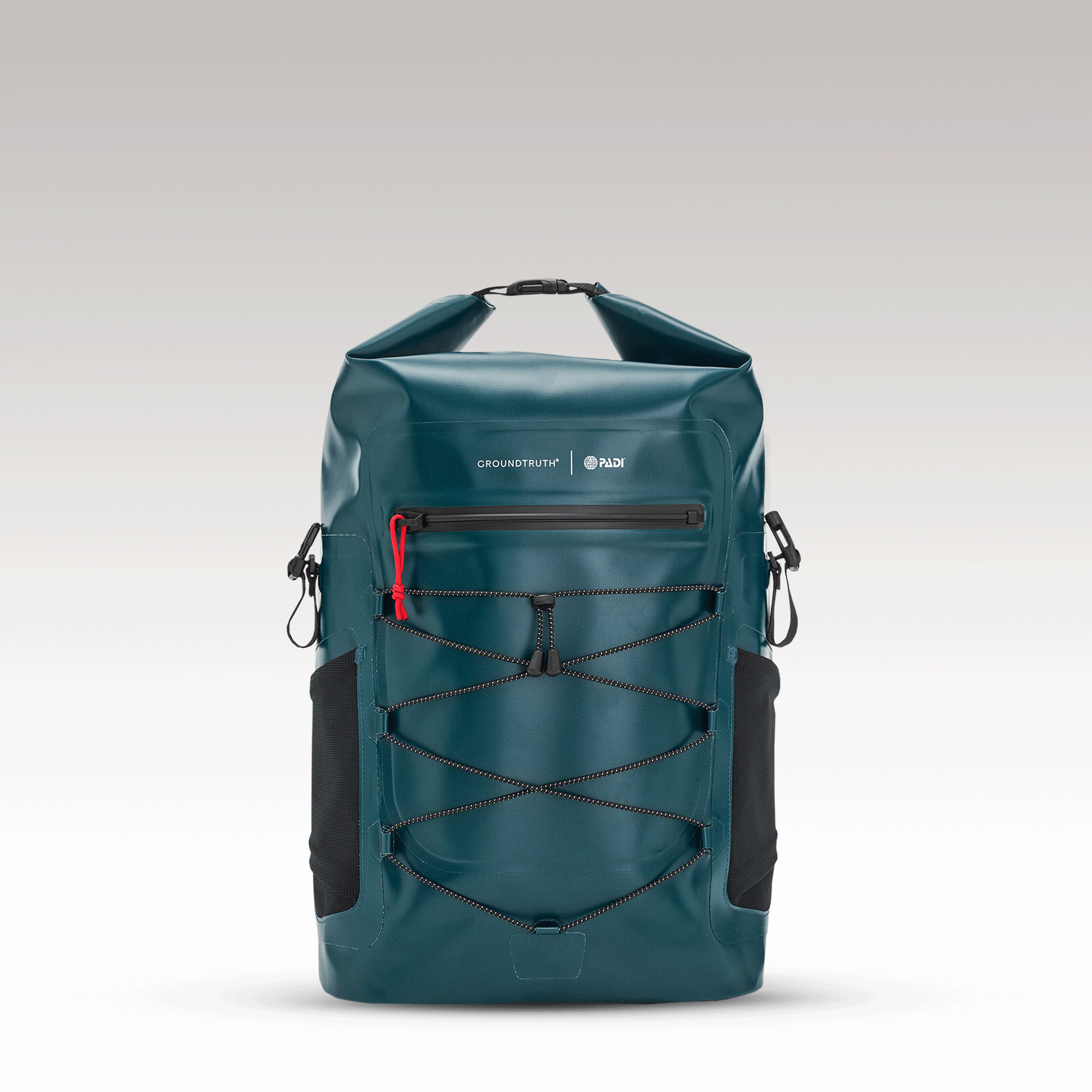 25L Roll Top Dry Bag Backpack | GROUNDTRUTH & PADI