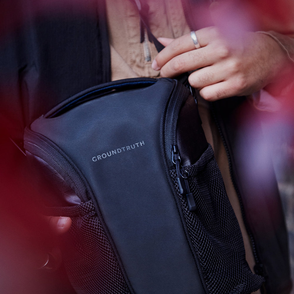 Sustainable Waterproof Crossbody Camera Bag